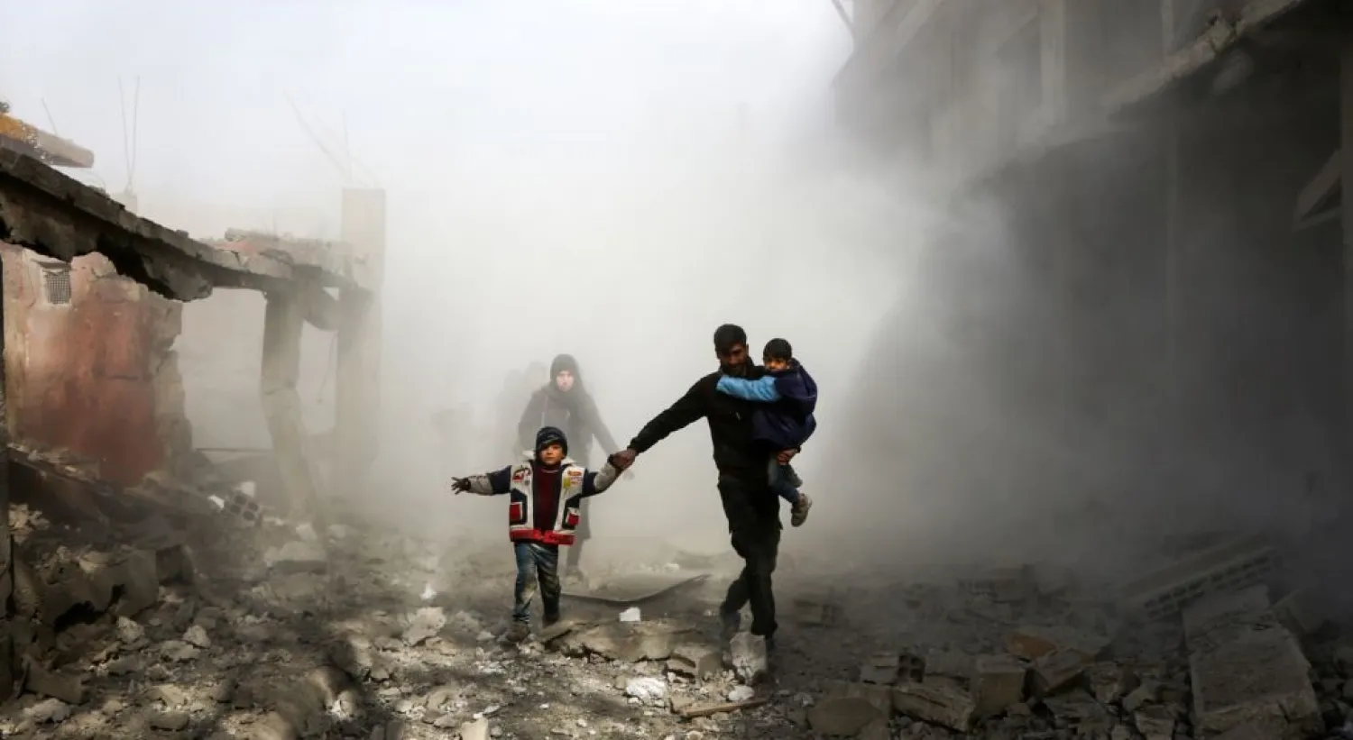 Saudi Condemns Syrian Regime’s Chemical Attacks in Ghouta