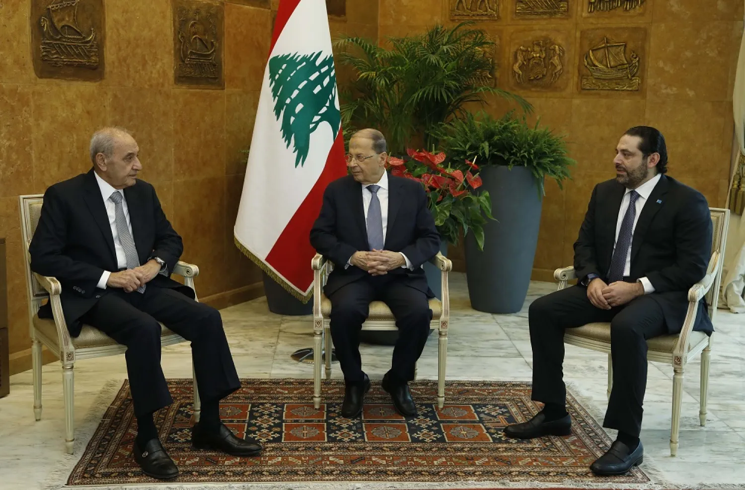 Lebanon’s Top Officials Meet to Unify Position ahead of Tillerson’s Arrival