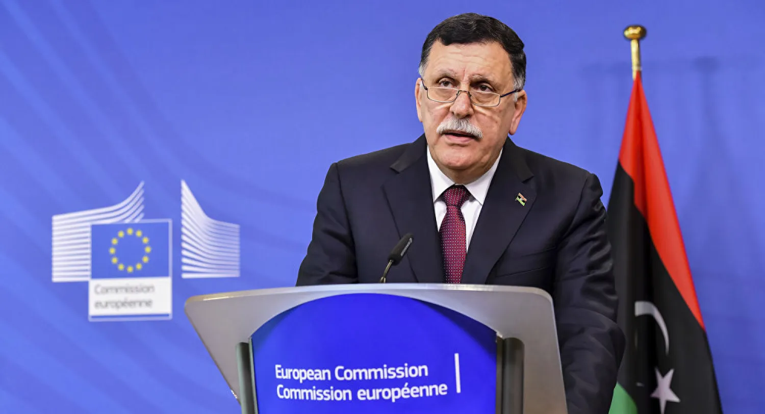 Libya’s Sarraj, UN Envoy Meet Italian PM in Rome