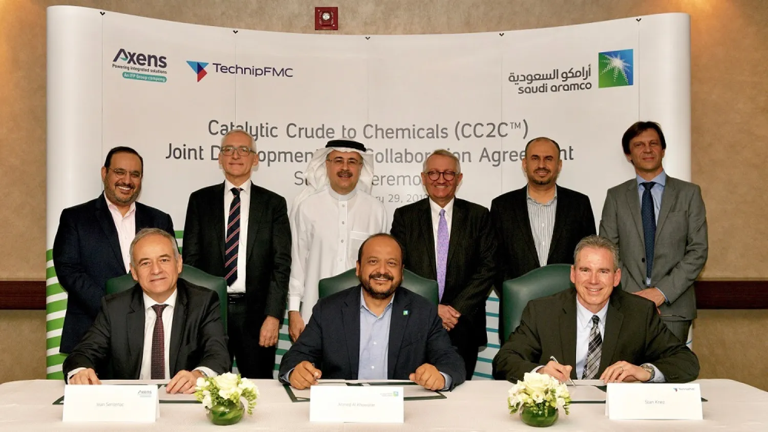 Saudi Aramco Signs Agreement to Convert Crude to Chemicals