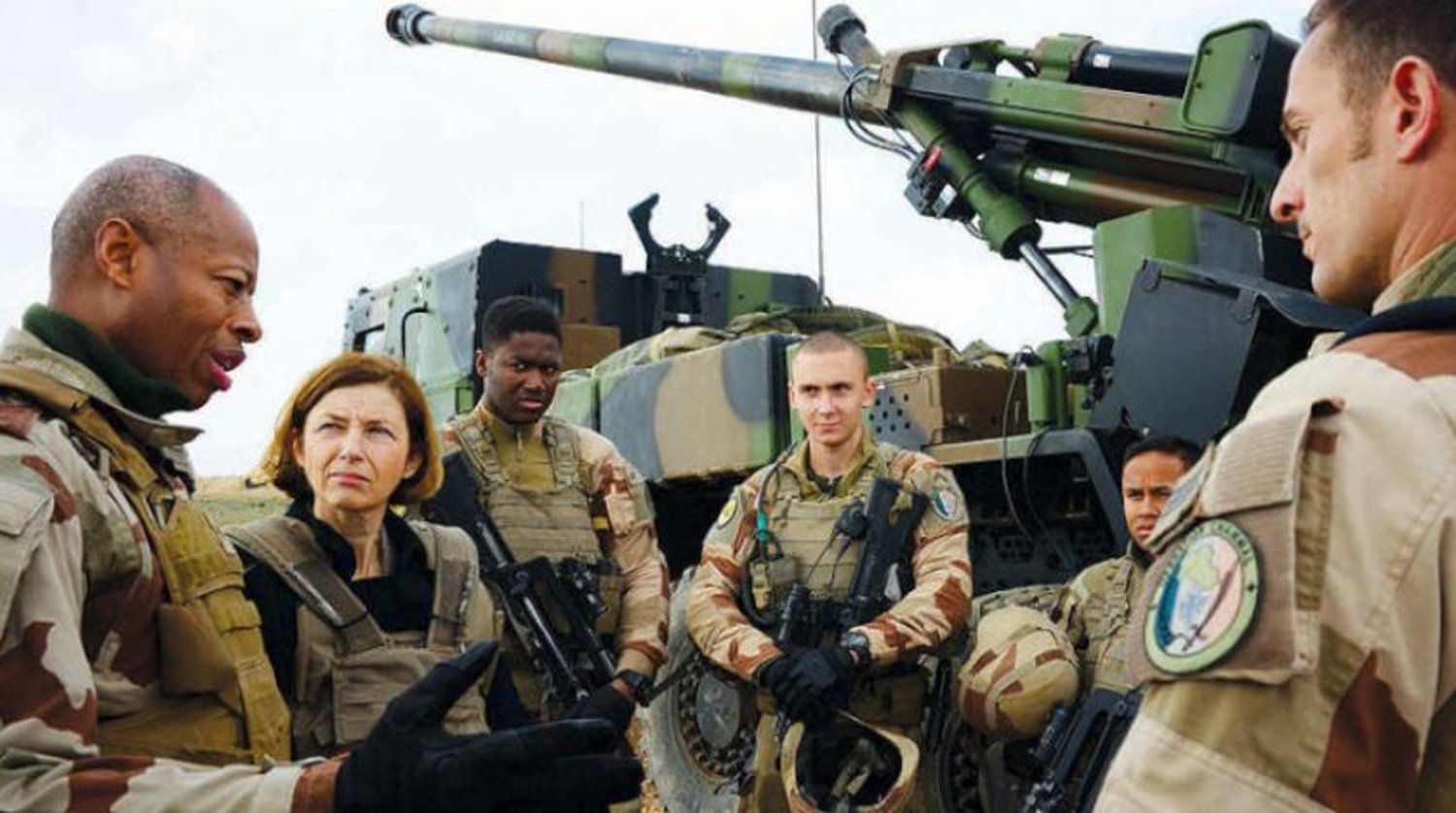 French Guns on Iraq Border Aim to Pin Down ISIS Diehards