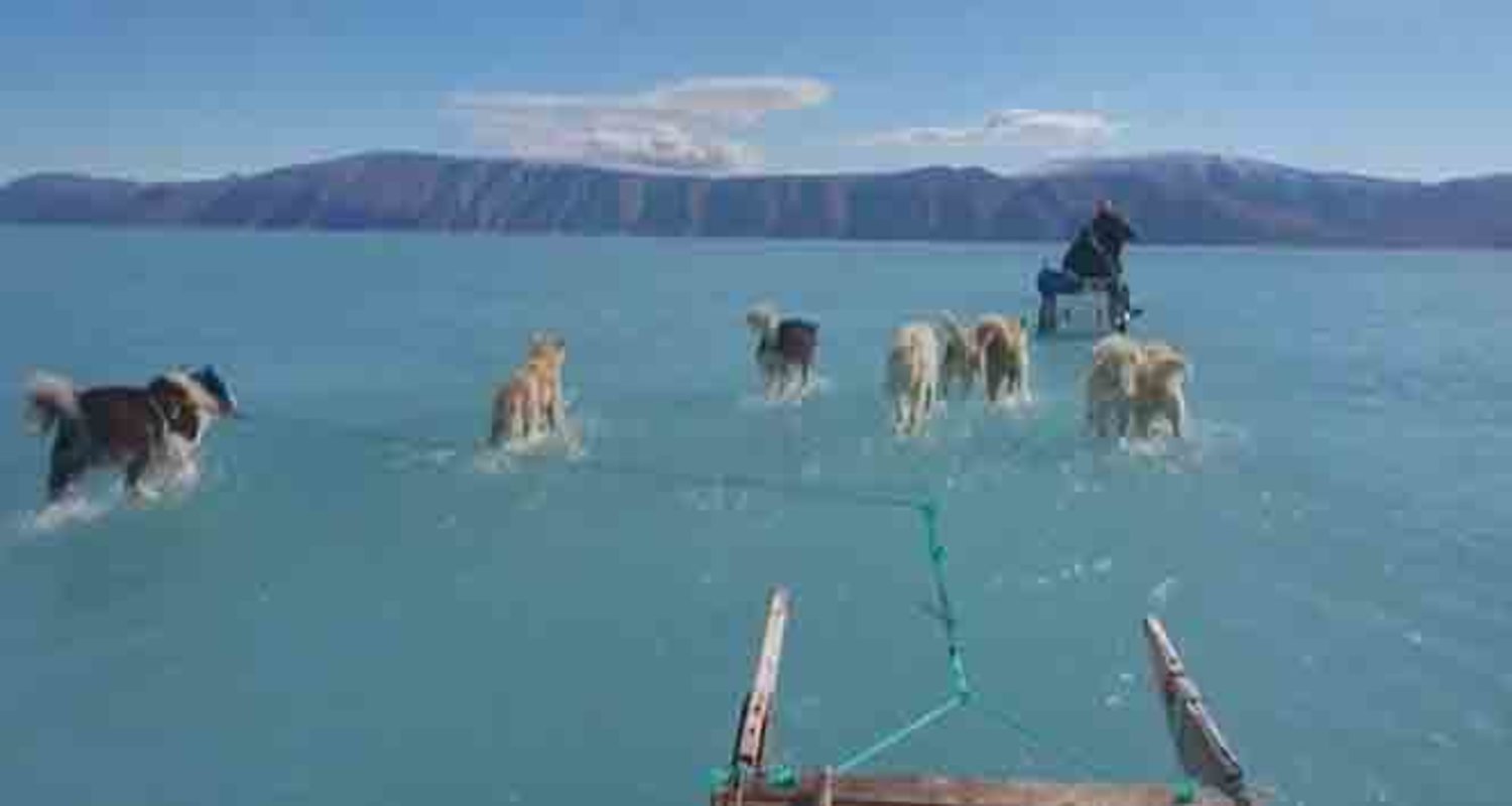 Küresel ısınmanın geldiği son noktayı gösteren çarpıcı görüntü