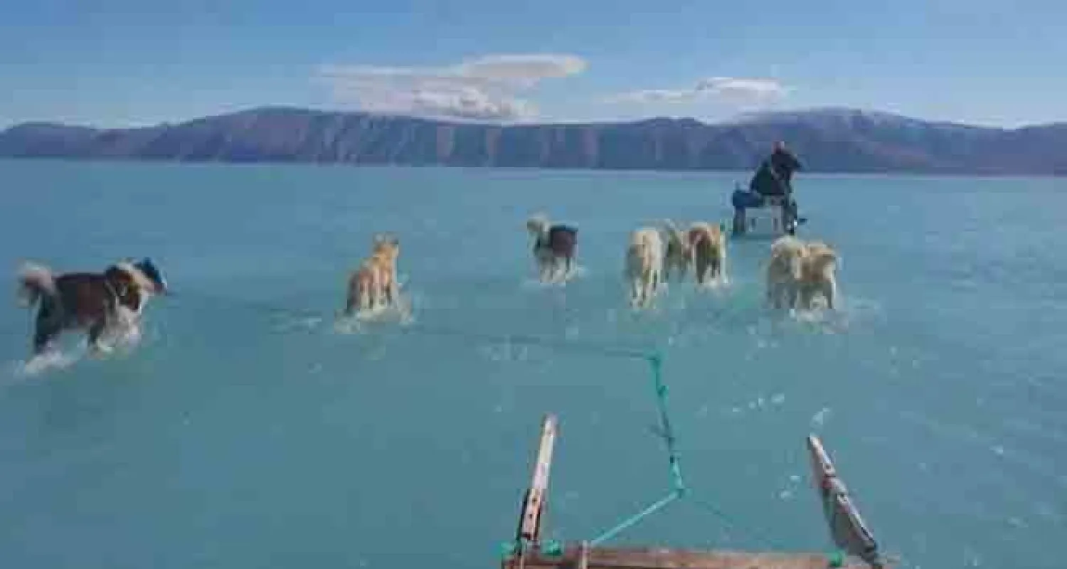 Küresel ısınmanın geldiği son noktayı gösteren çarpıcı görüntü