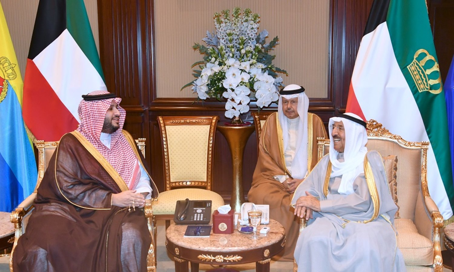 Saudi King Sends Message to Kuwait Emir