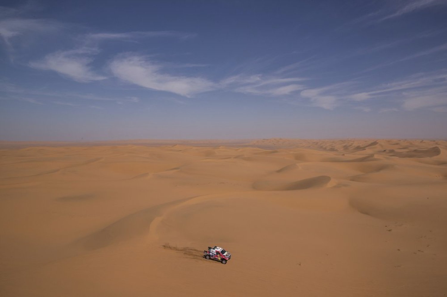 Navigating the Desert in the Dakar Rally