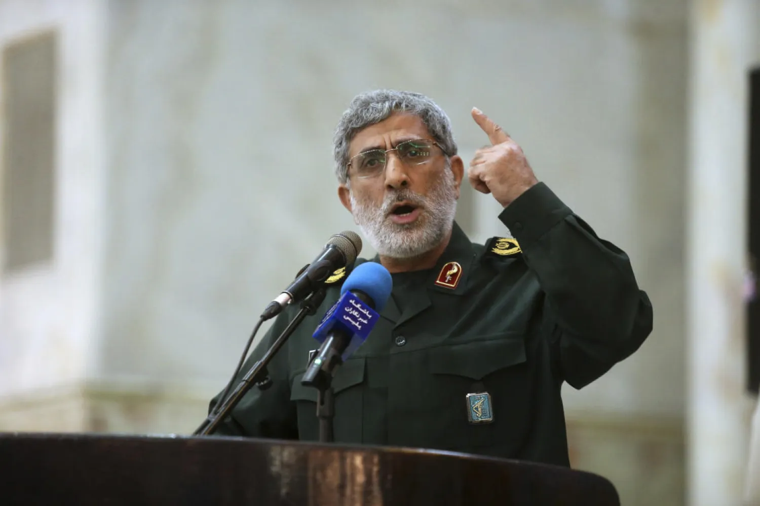 Iran’s Quds Force Commander in Baghdad for 1st Time since Soleimani Killing