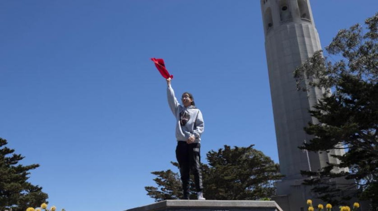 San Francisco’daki Kristof Kolomb'un heykeli kaldırıldı