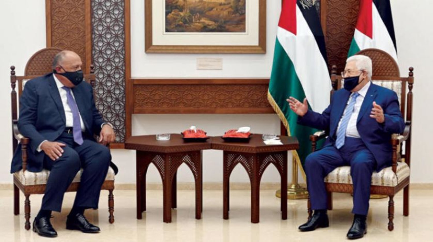 Shoukry in Ramallah to Advance Political Path