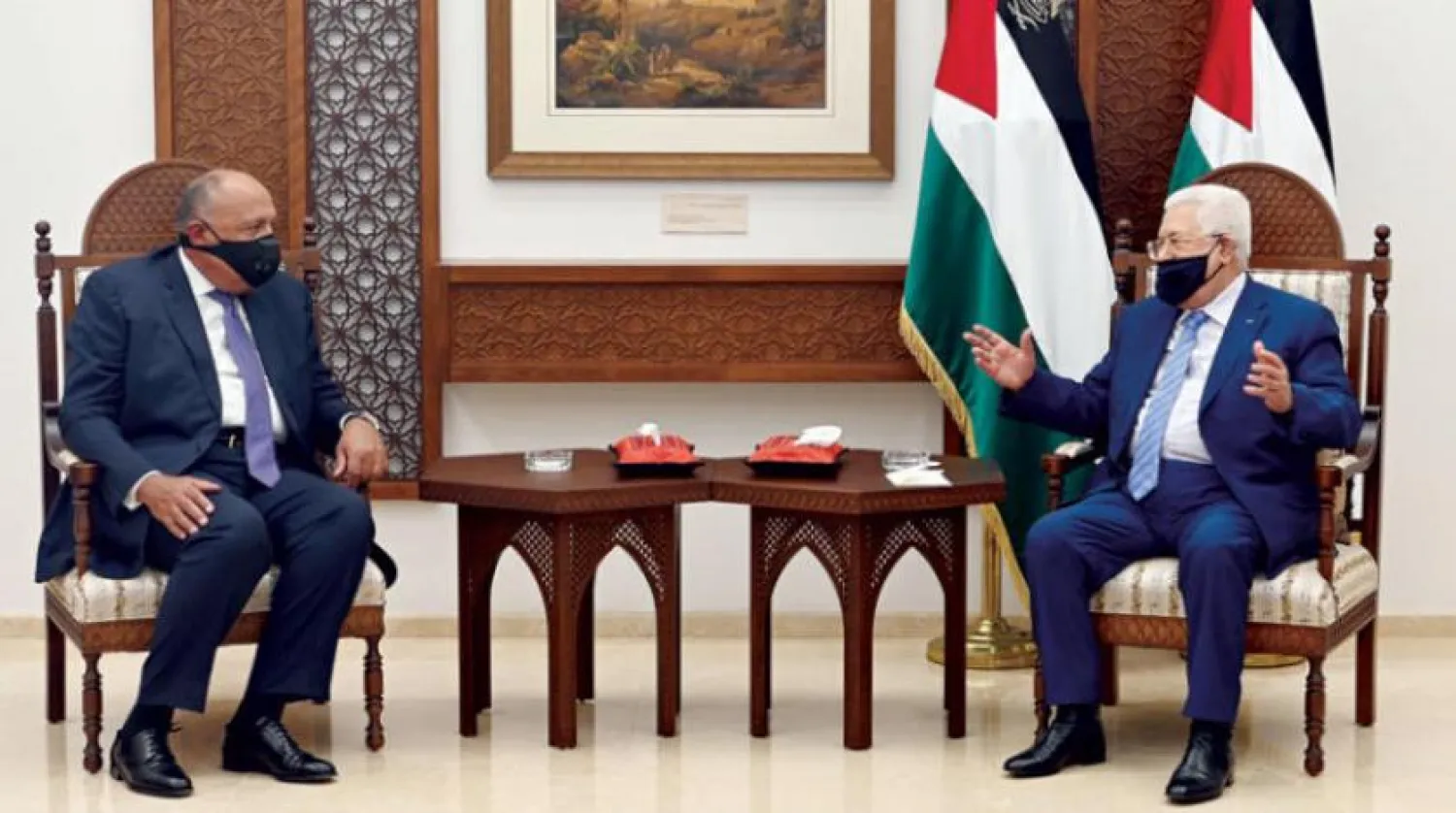 Shoukry in Ramallah to Advance Political Path