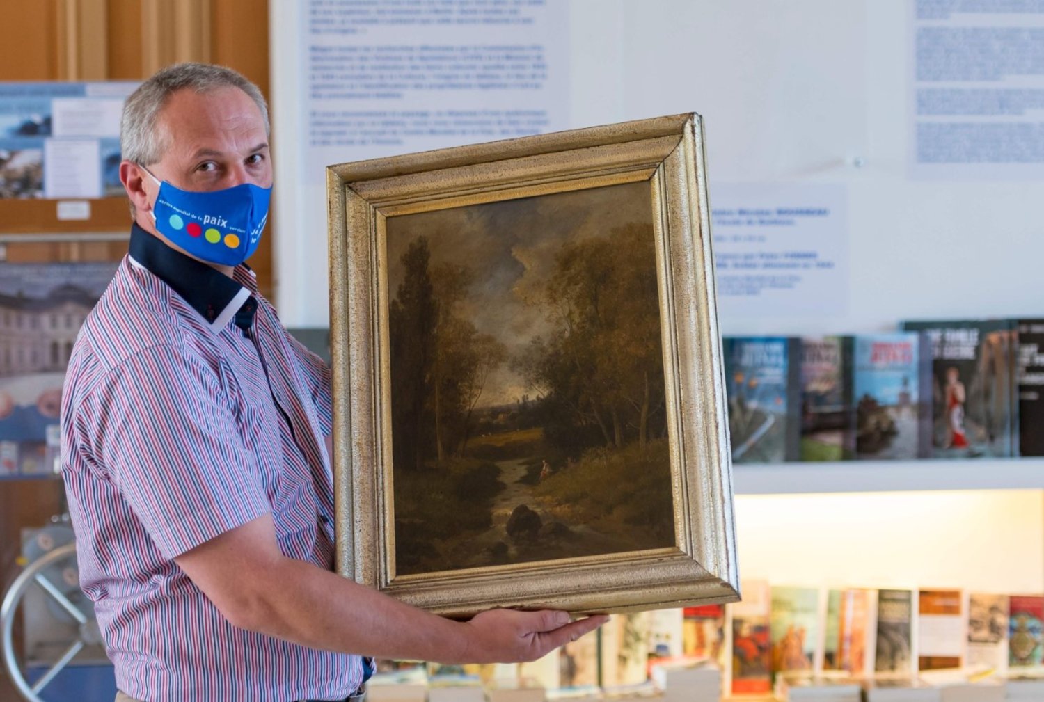 French Painting Looted during WW2 Looks for Owner
