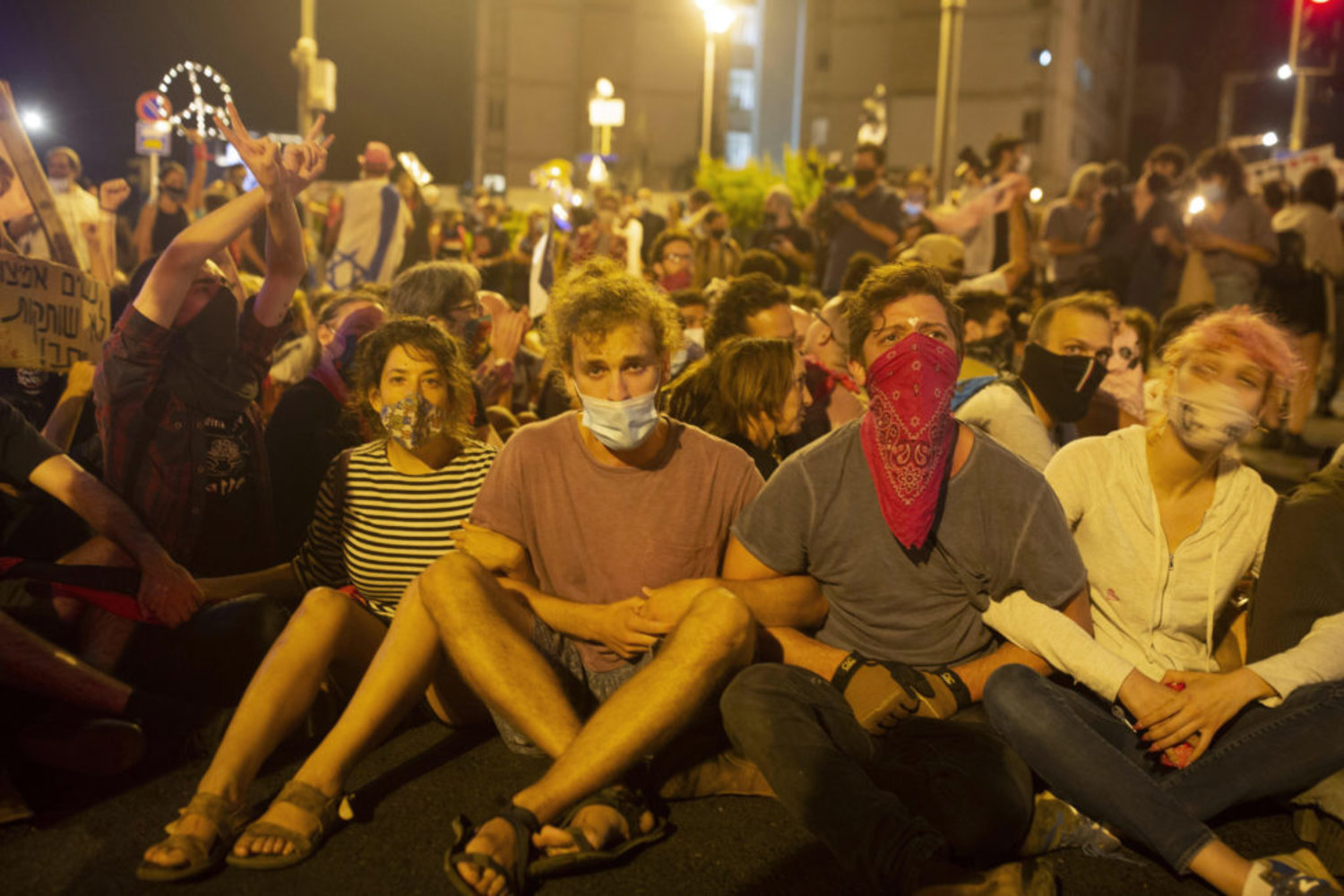 Protests Against Netanyahu Continue With Momentum