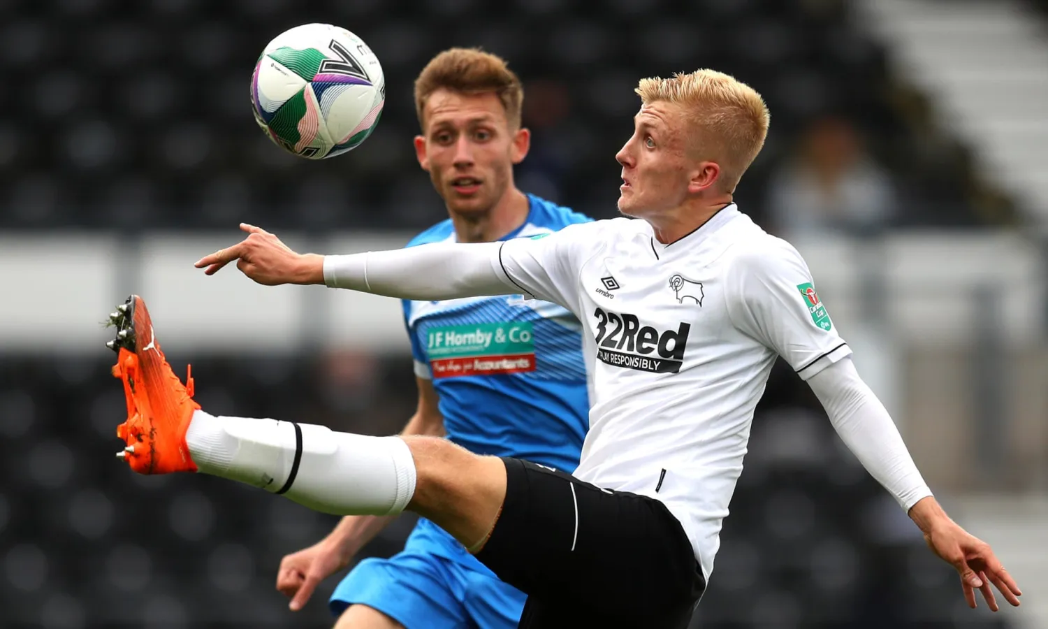 Derby's Louie Sibley: 'I Have Taken Rooney's Aggression Into My Game'