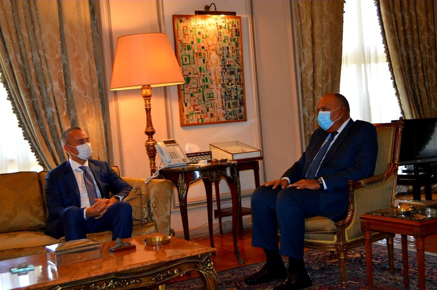 Shoukry Reaffirms Egypt’s Support to Palestinian Cause