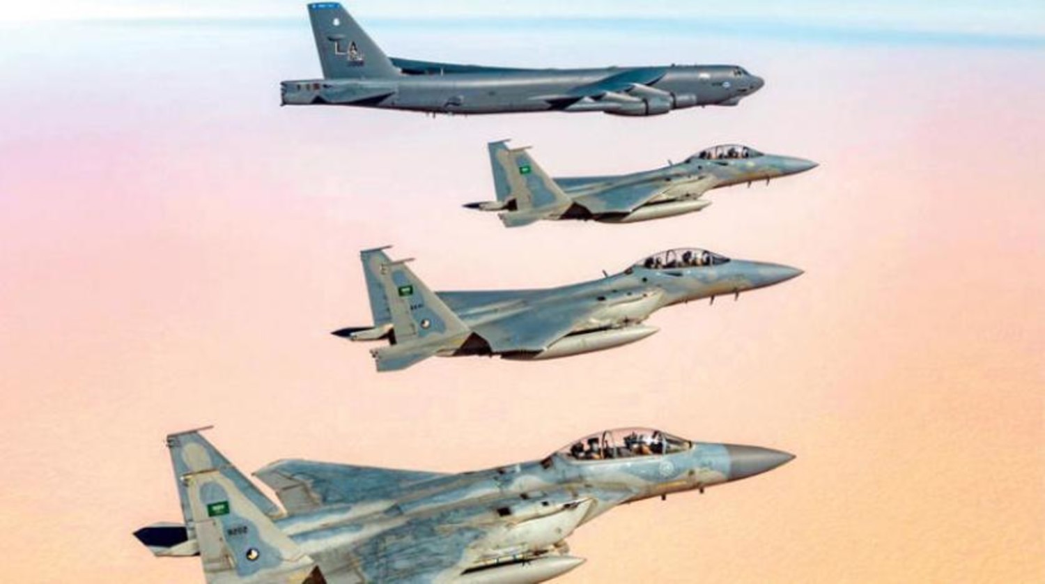 Joint US-Saudi Air Force Exercises Launched Following Naval Drills