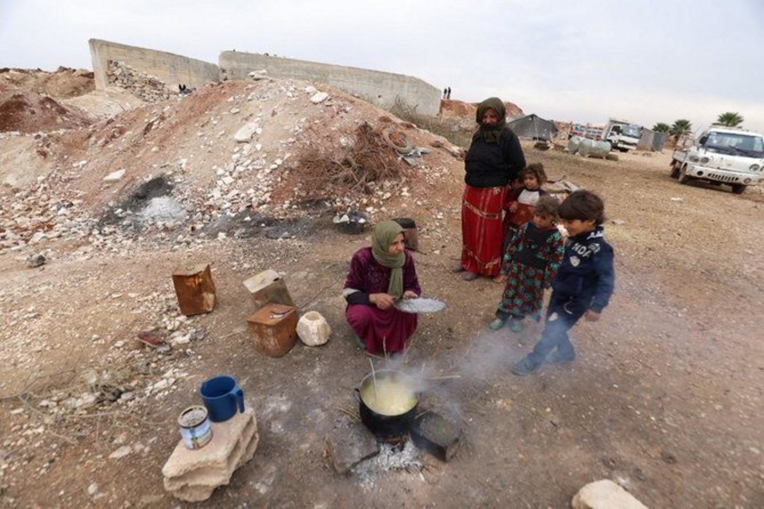 WFP: 12.4 Million People Food Insecure in War-Torn Syria