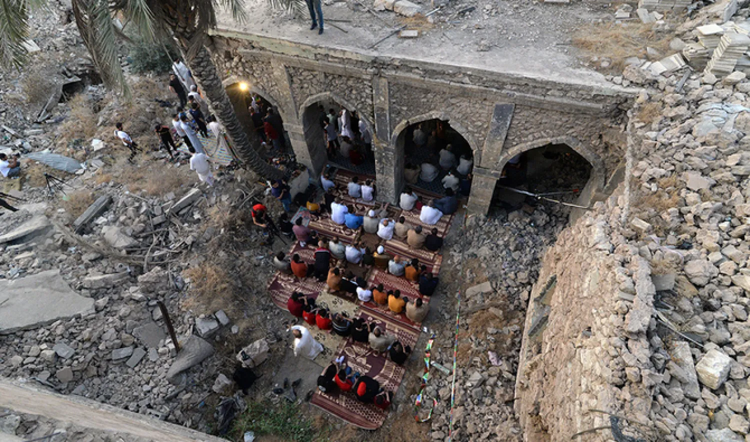Eid Prayers Return to Mosul Mosque Ruined in ISIS War