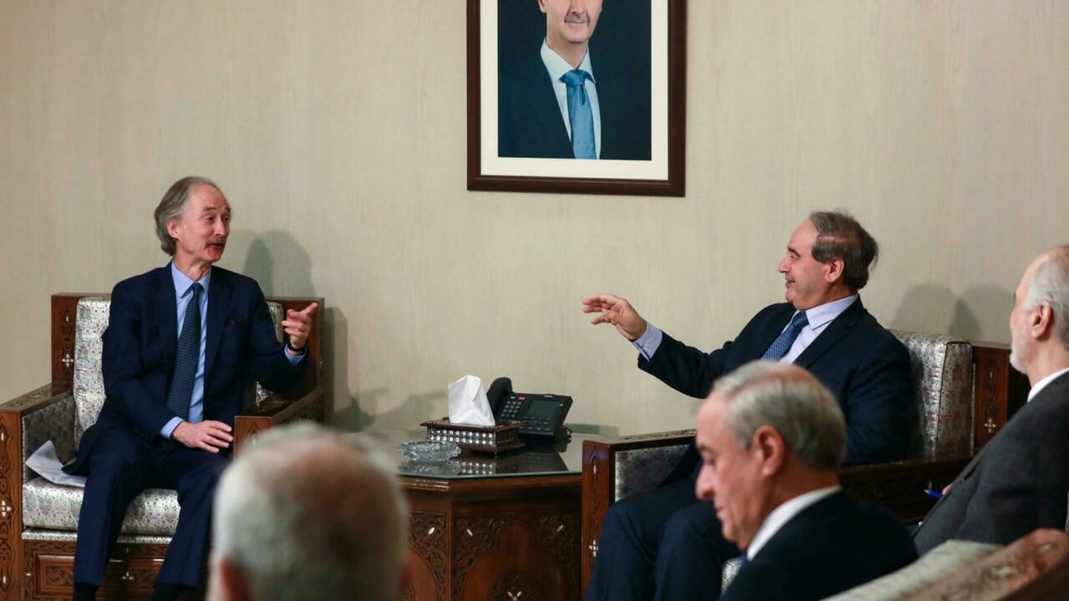 UN Envoy Sees ‘Step’ toward Syria Solution