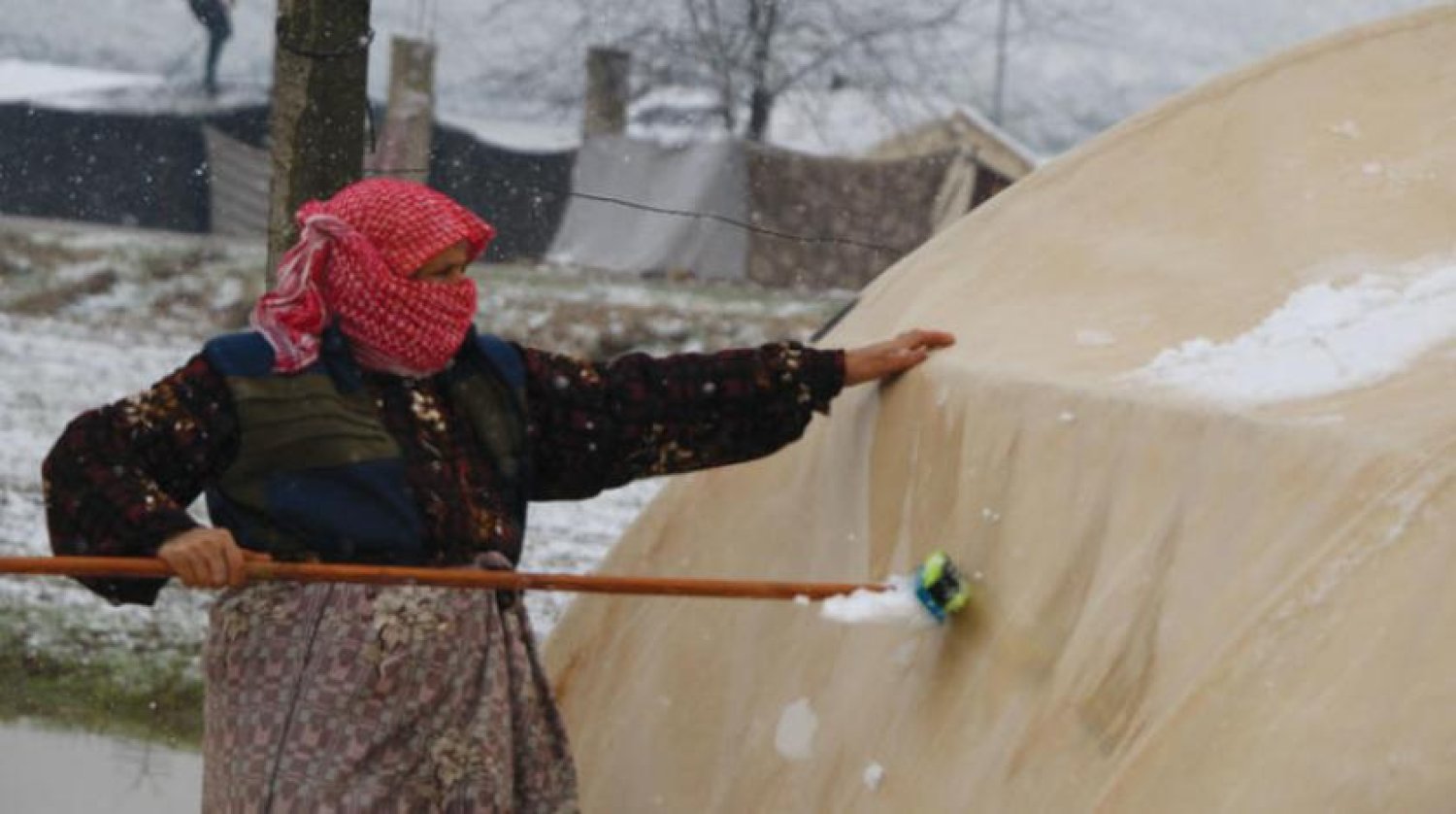 Snow, Ukraine War Pile Misery on Refugees in Northern Syria