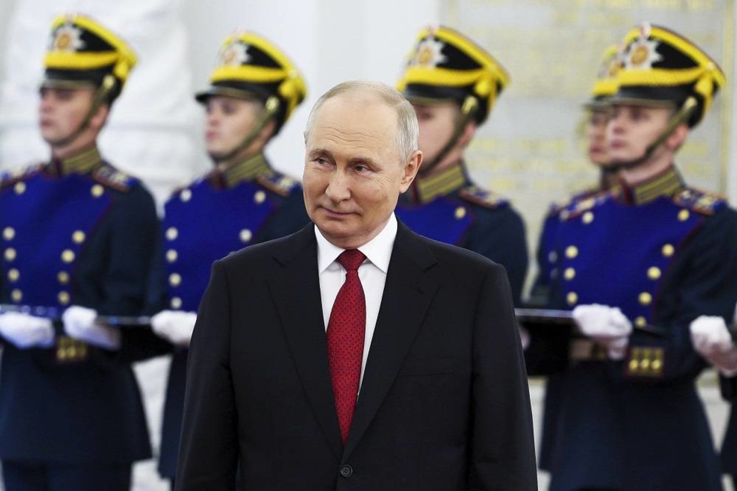 Putin Uses Public Holiday to Laud Patriotic Feelings as Support for ...