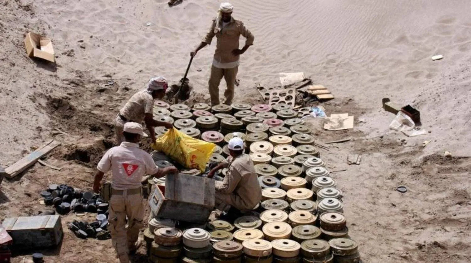 KSrelief Clears 605 Mines in Yemen in One Week