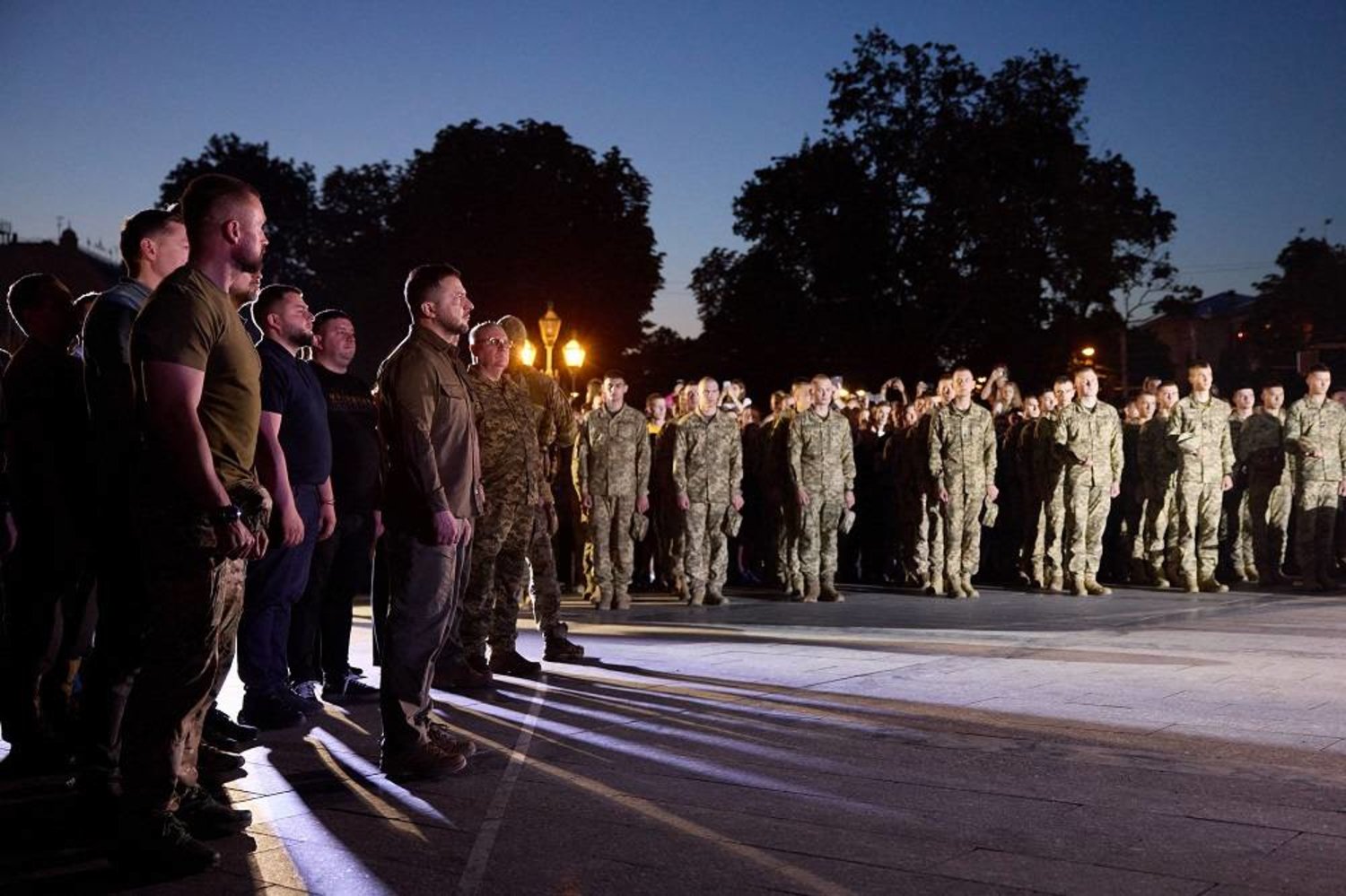 Zelensky Hails ‘Brave’ Ukraine on 500th Day of War