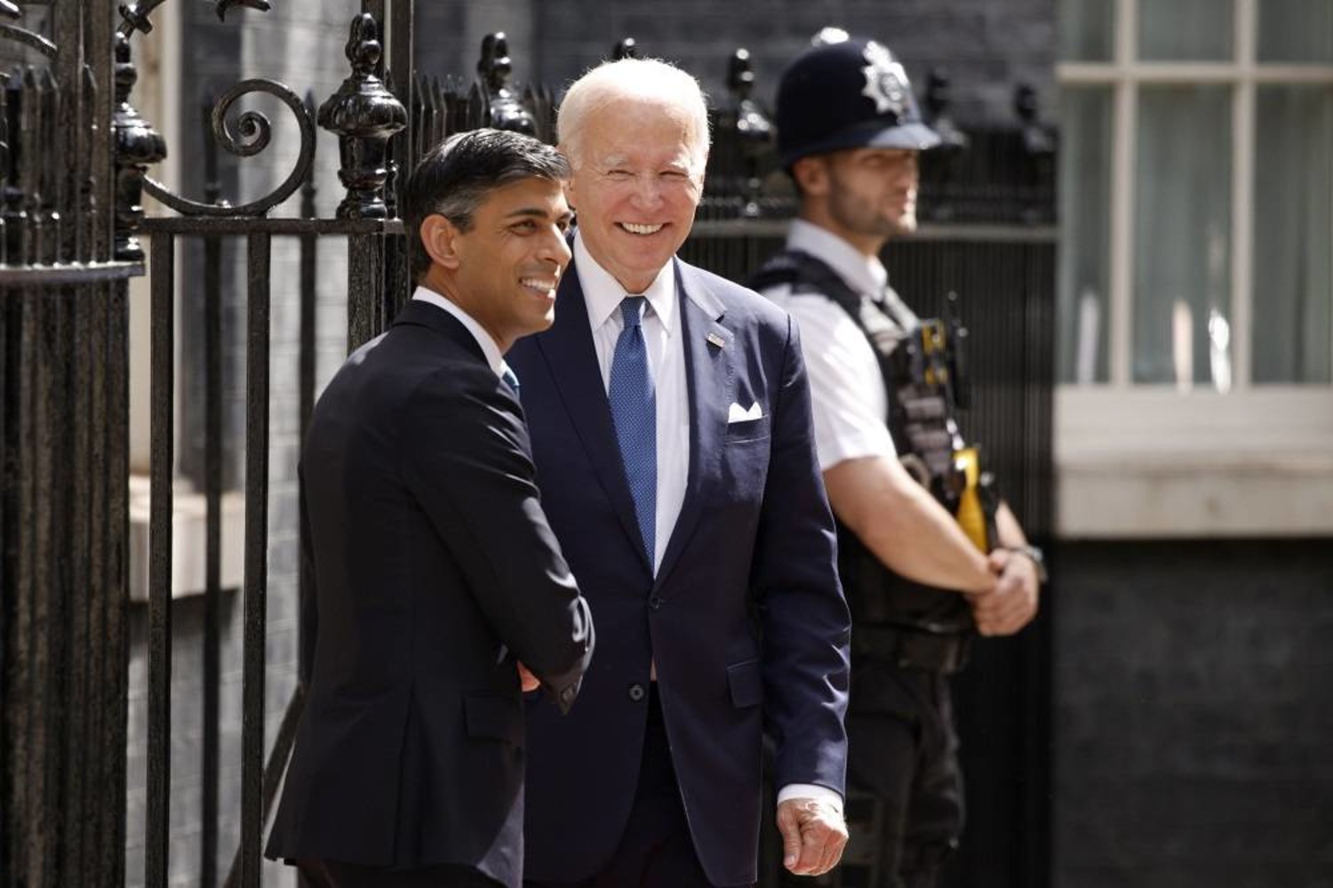 Biden Meets PM Sunak and King Charles Ahead of NATO Summit
