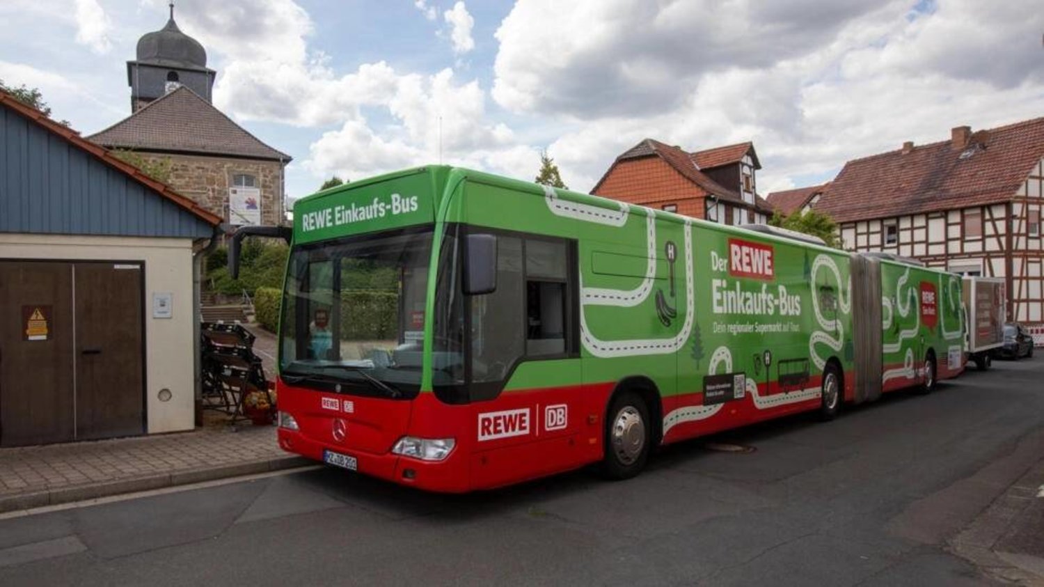 All Aboard: Grocery Bus Caters to Isolated German Villages