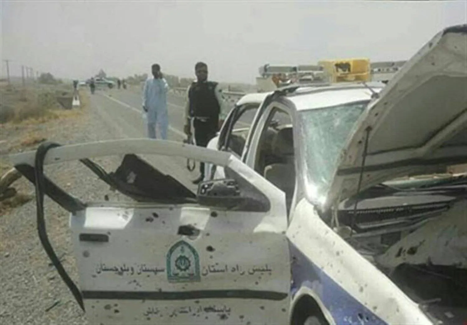 Four Highway Policemen Killed in Armed Attack in Southeast Iran