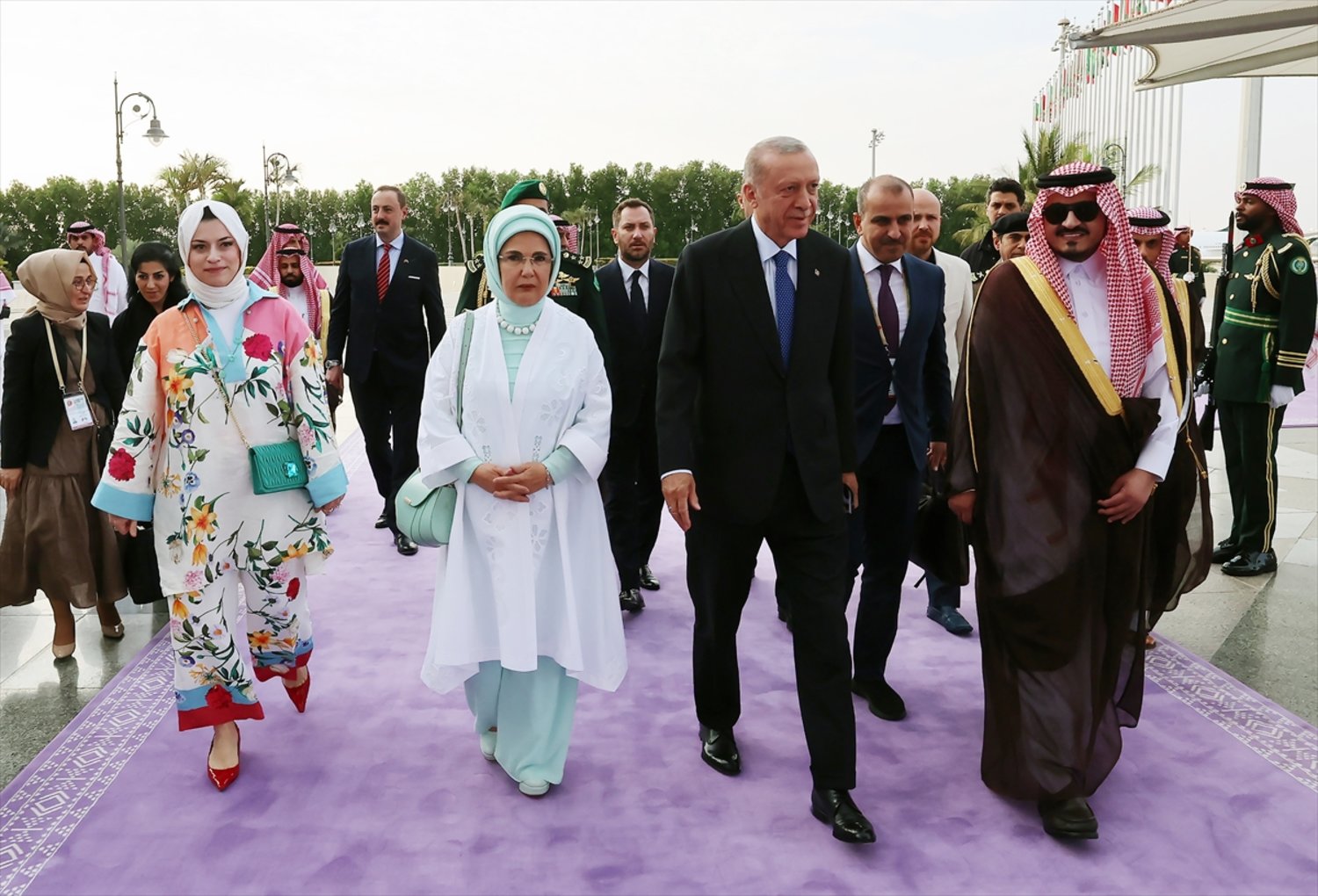 Cumhurbaşkanı Erdoğan Suudi Arabistan'da
