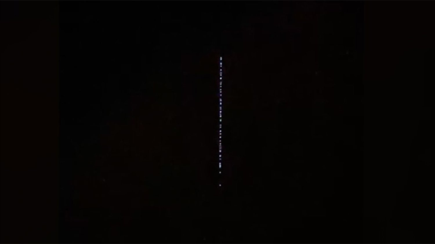 Starlink uydularının geçişi Isparta semalarında göründü