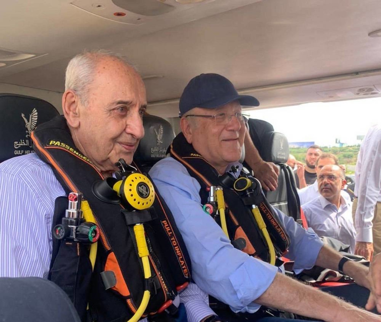Mikati, Berri Assist in Launch of Oil Exploration in Lebanese Waters