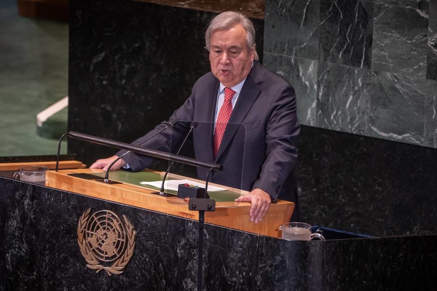 UN Chief Says People Are Looking to Leaders for Way Out of Current ...