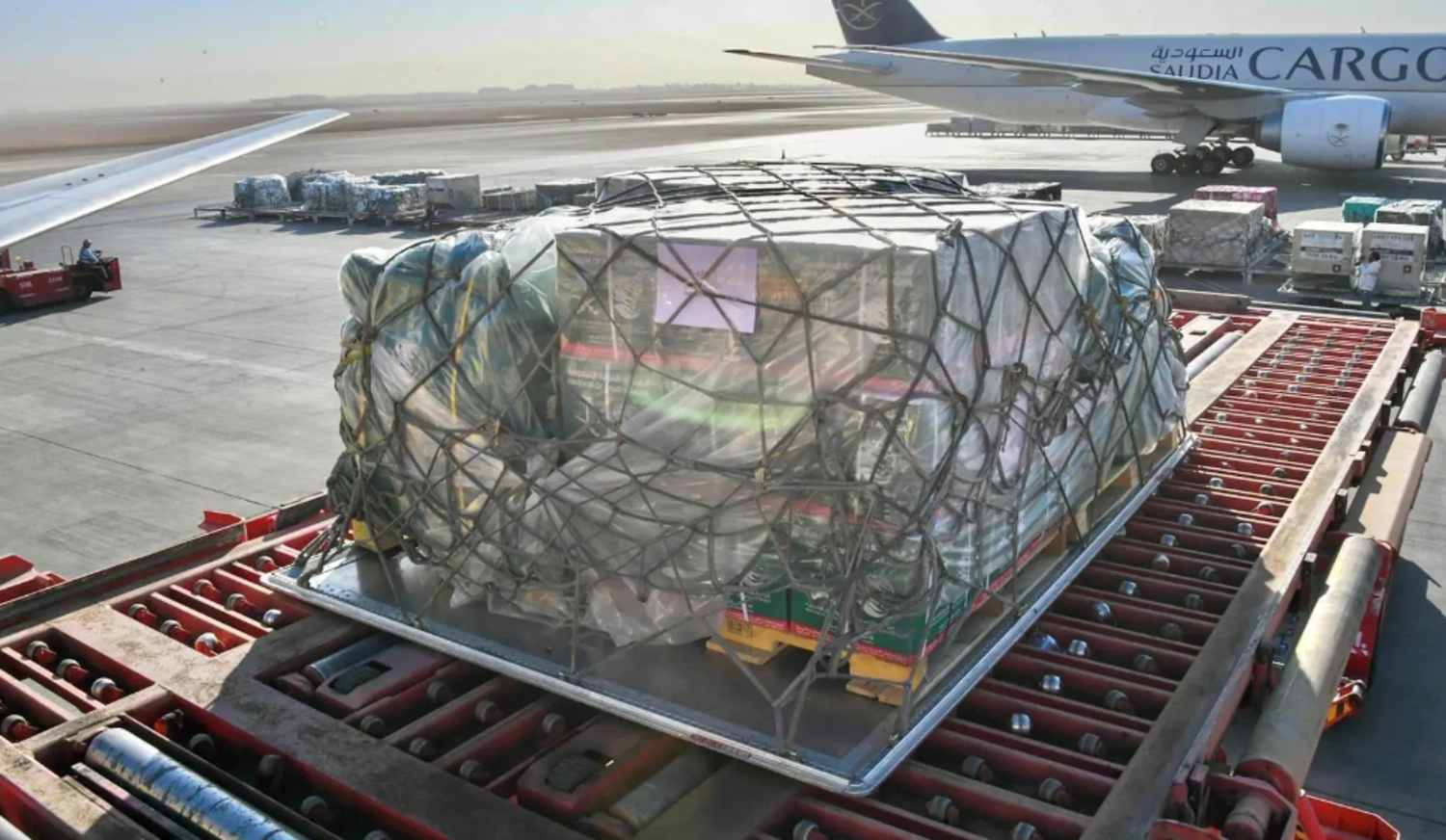 First Saudi Relief Plane Departs to Assist Palestinian People in Gaza