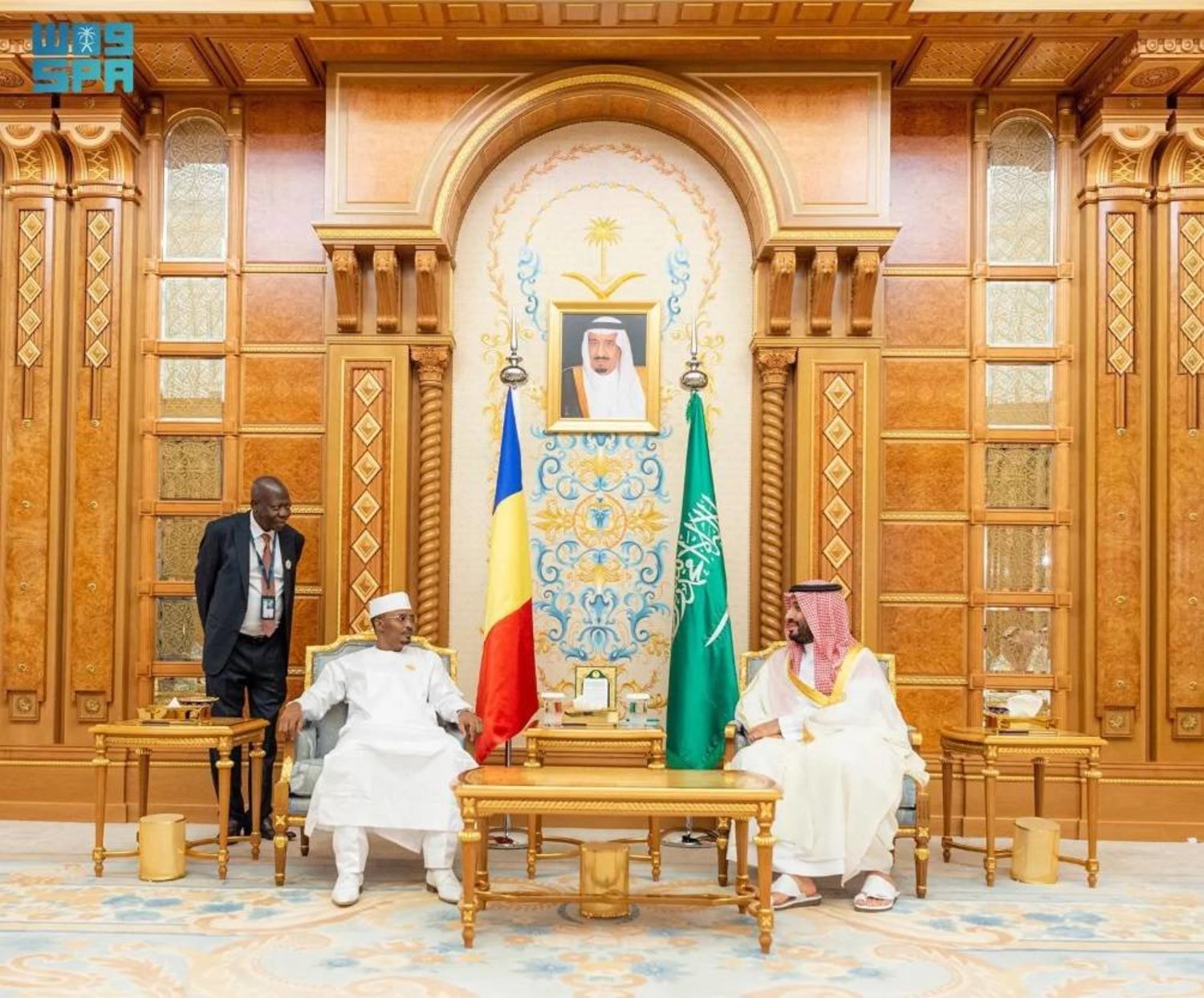 Saudi Crown Prince Meets with Chad’s President