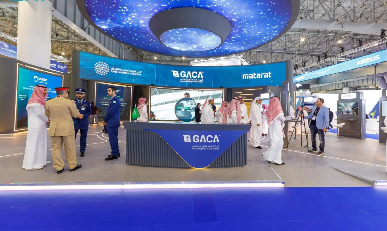 GACA Showcases Promising Saudi Aviation Opportunities at Dubai Airshow