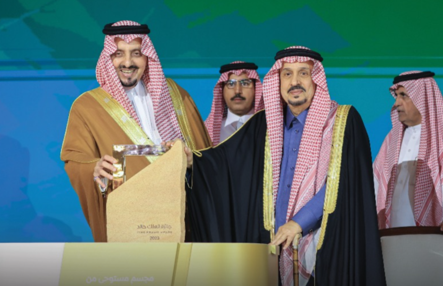 2023 Kral Halid Ödülleri’nin kazananları Riyad Valisi Prens Faysal bin ...