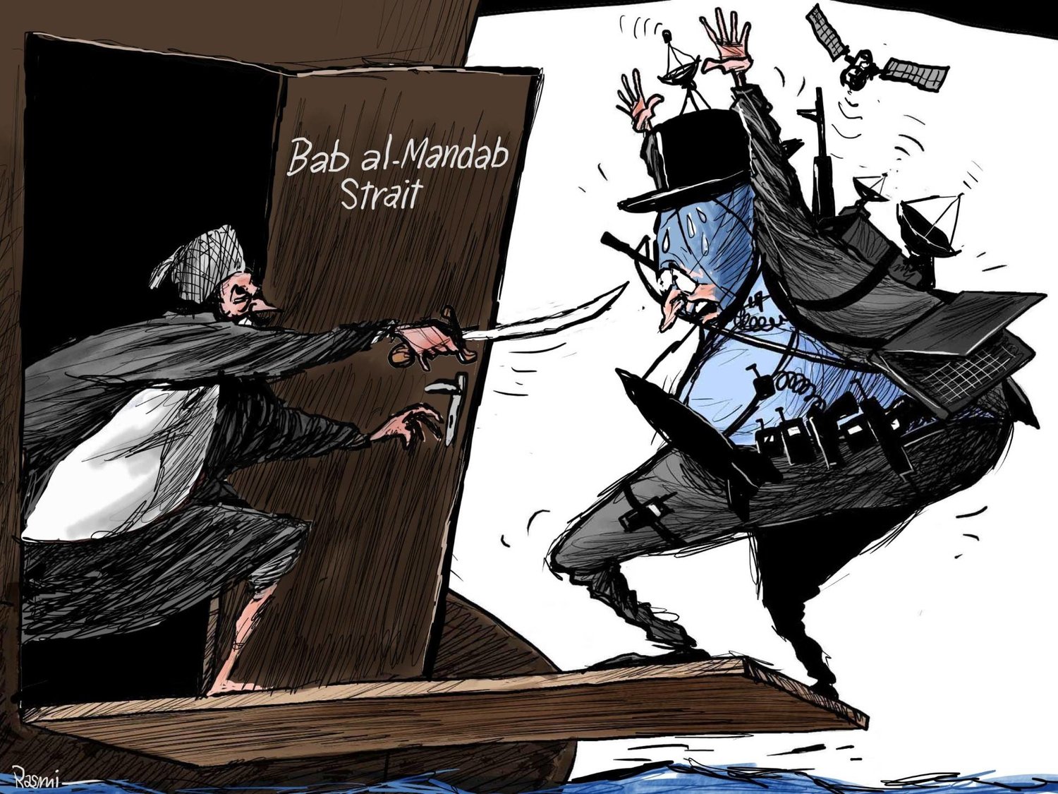 Lo-tech vs. hi-tech : r/editorialcartoons