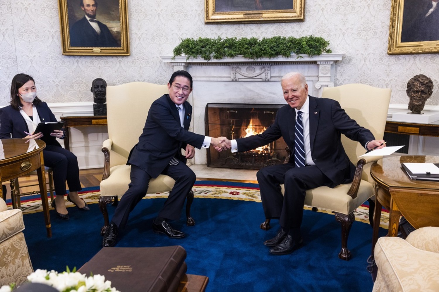Biden and Kishida Discuss Japan ‘Stepping up’ Security