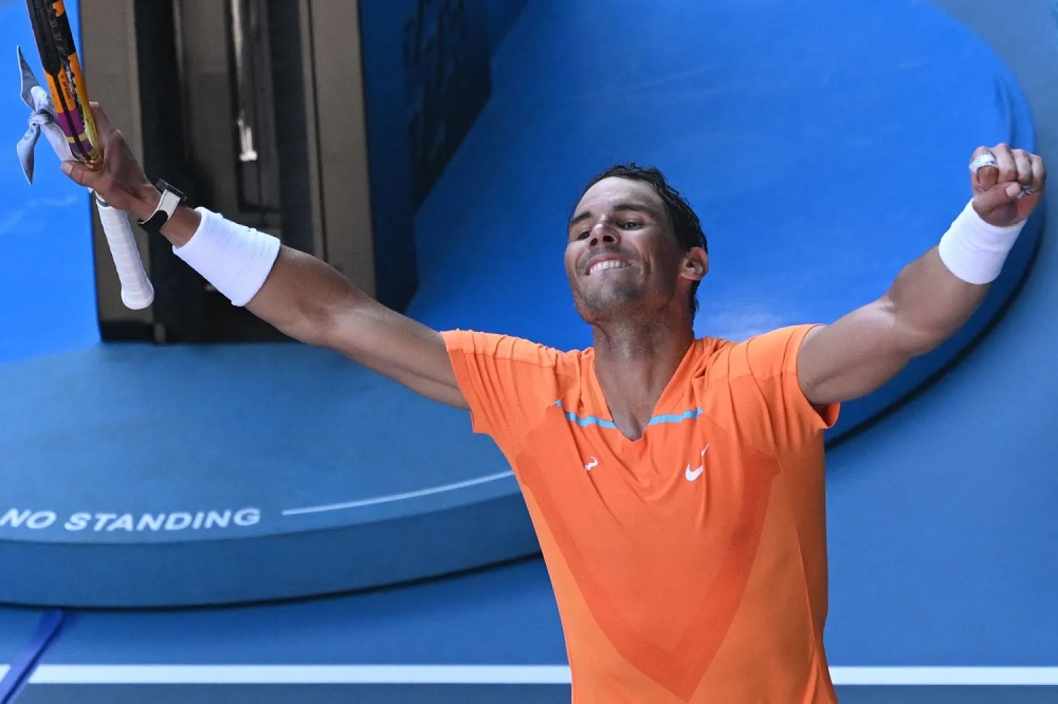 Nadal Struggles at Times during 4-Set Win at Australian Open