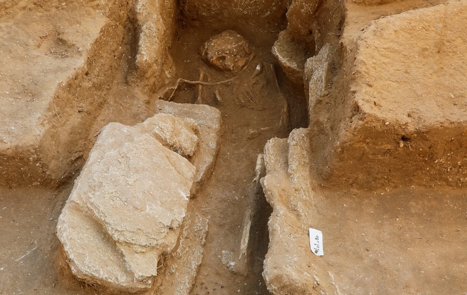 Roman-Era Sarcophagus Uncovered in Gaza