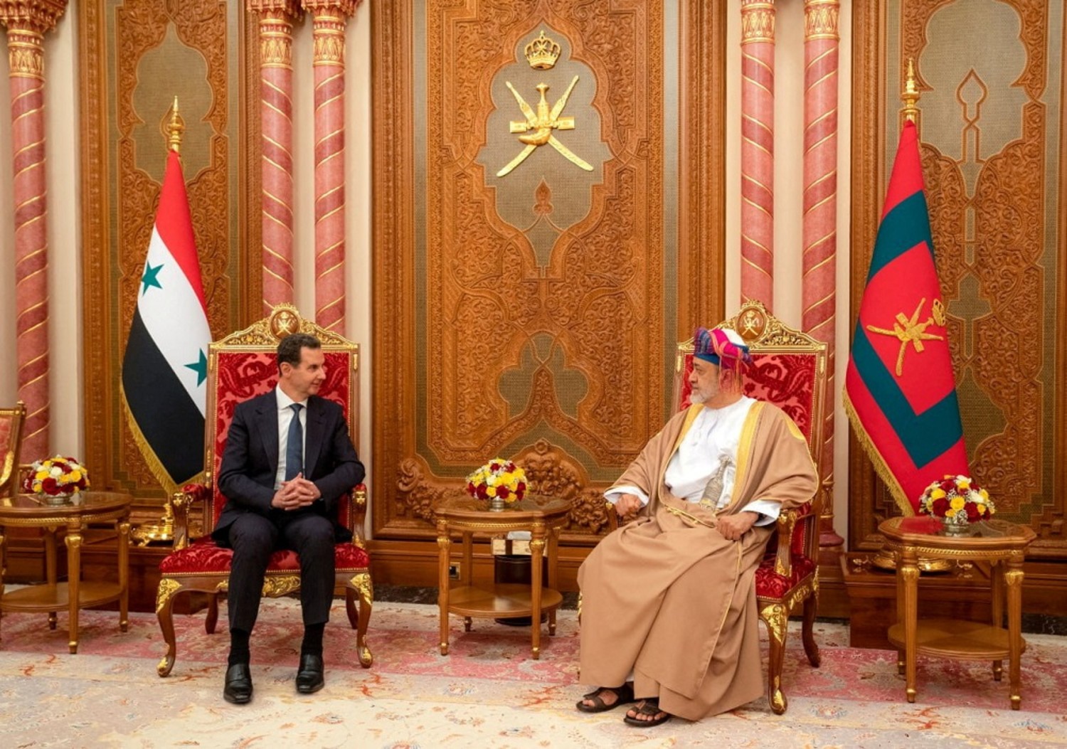 Syrian President Concludes Short Visit to Oman
