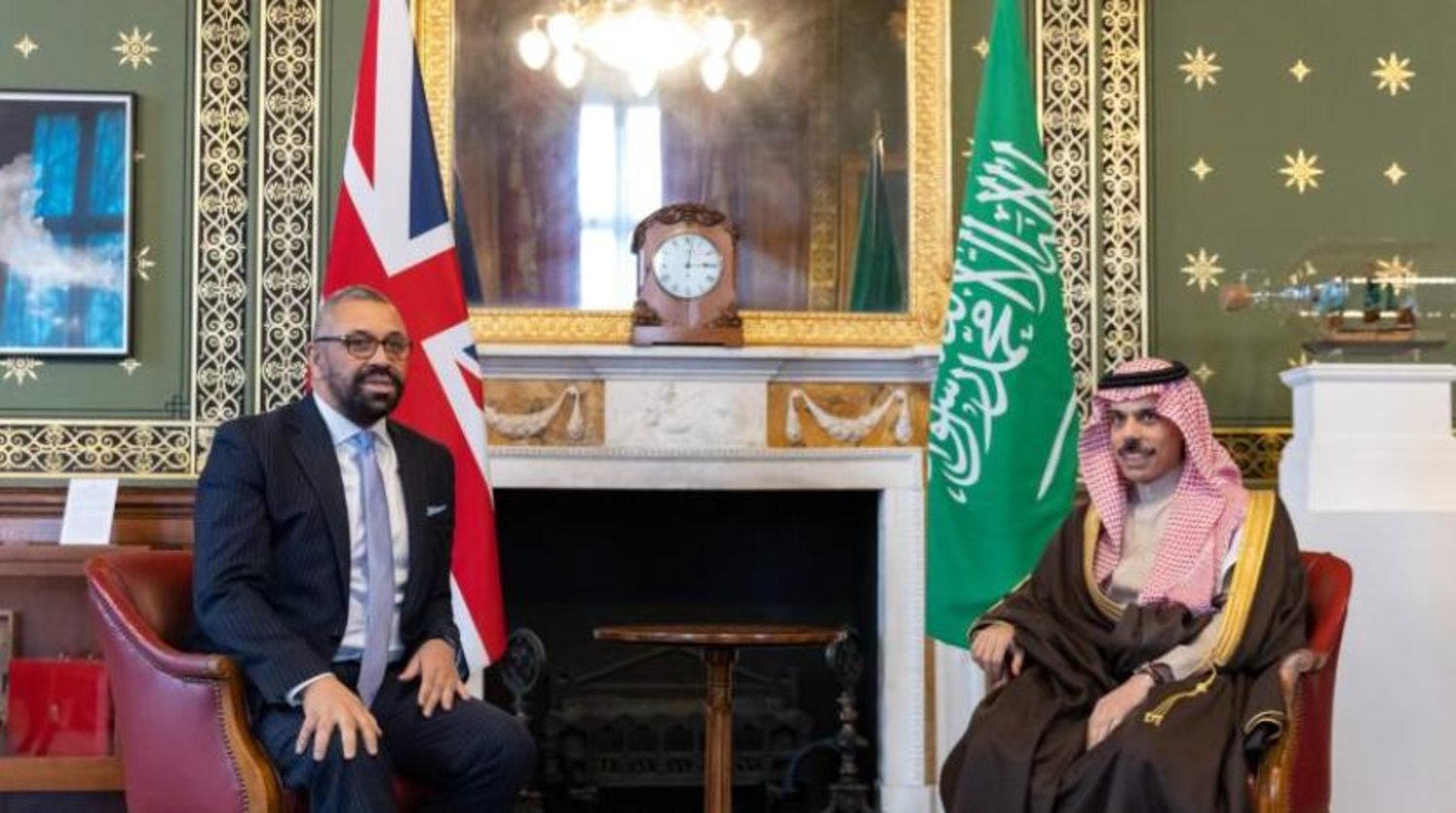 Saudi, British FMs Discuss Russia-Ukraine Crisis