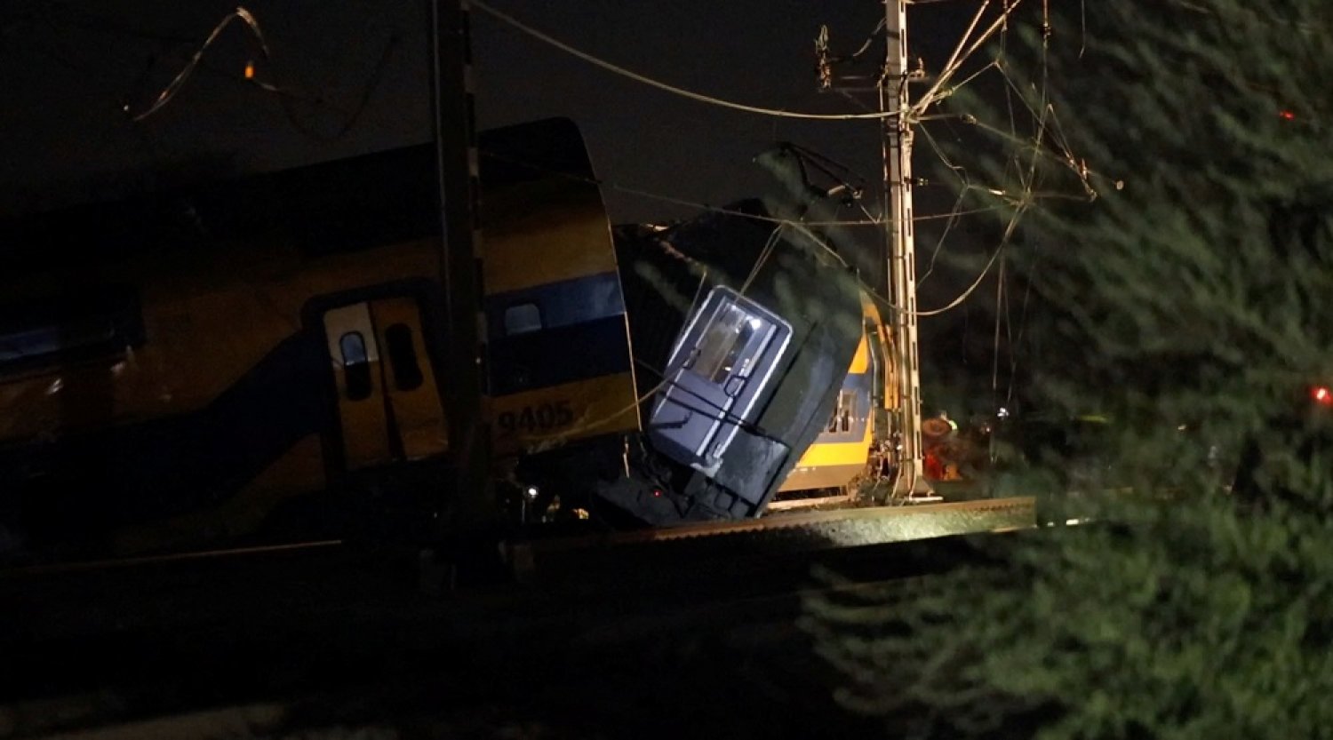 One Killed in Train Accident Near The Hague, 30 Injured