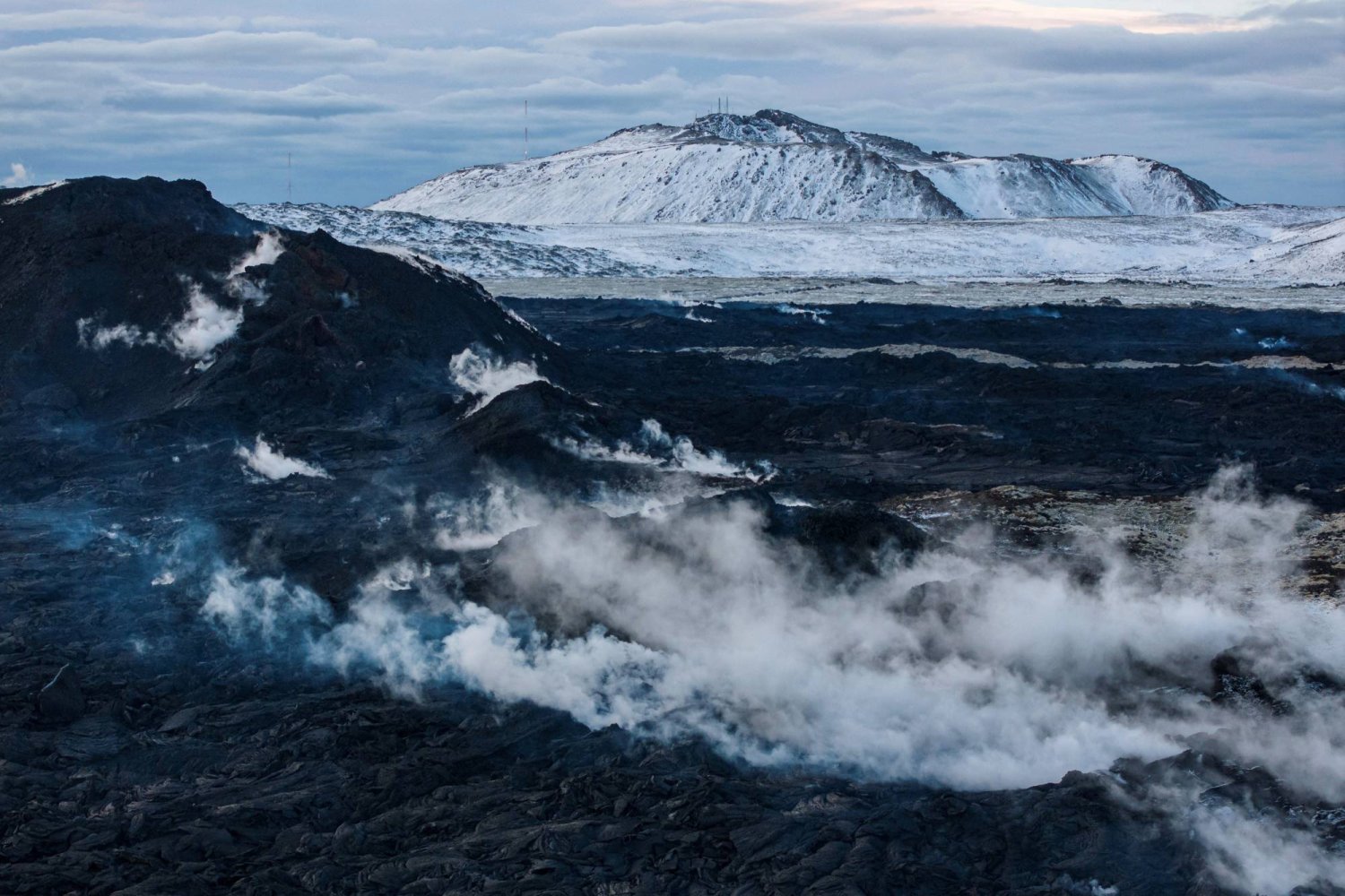 Volcano Erupts in Southwest Iceland