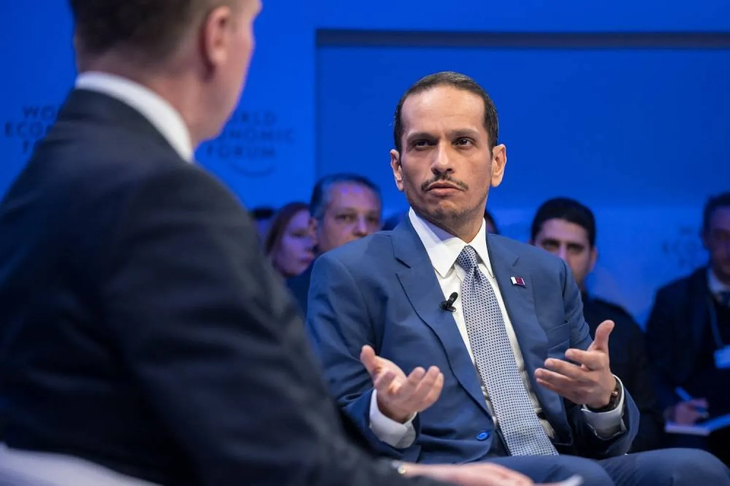End Gaza War to Stop Houthi Attacks, Says Qatari PM at Davos