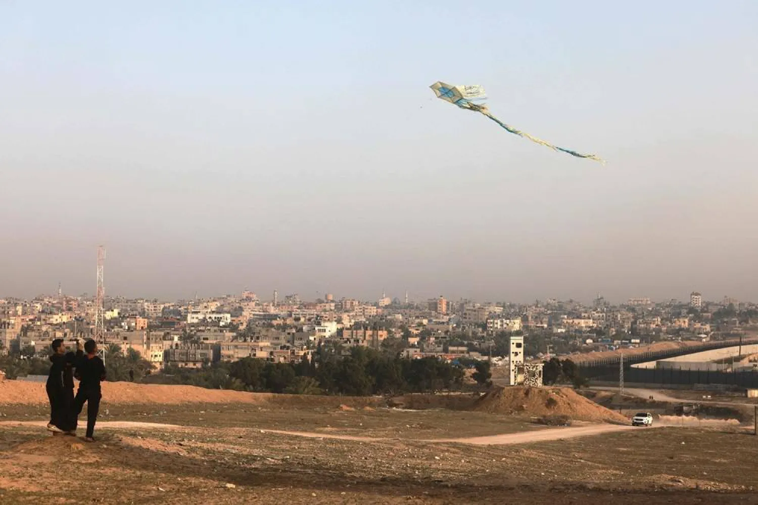 Gaza Children Fly Kites to Escape Horrors of War