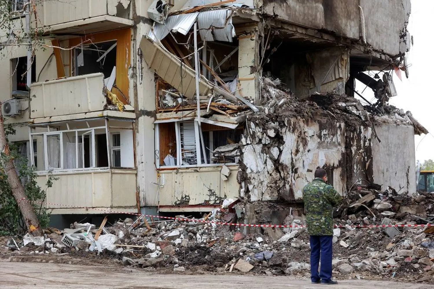 Houses Damaged in Ukraine Attack on Russia’s Belgorod, Governor Says