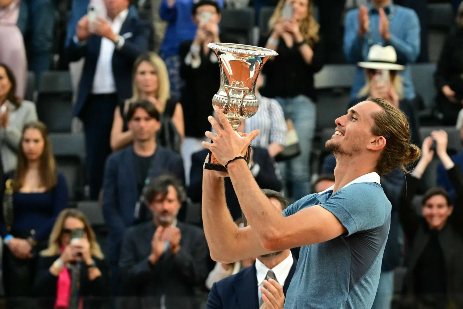 Zverev Serves his Way to Italian Open Title