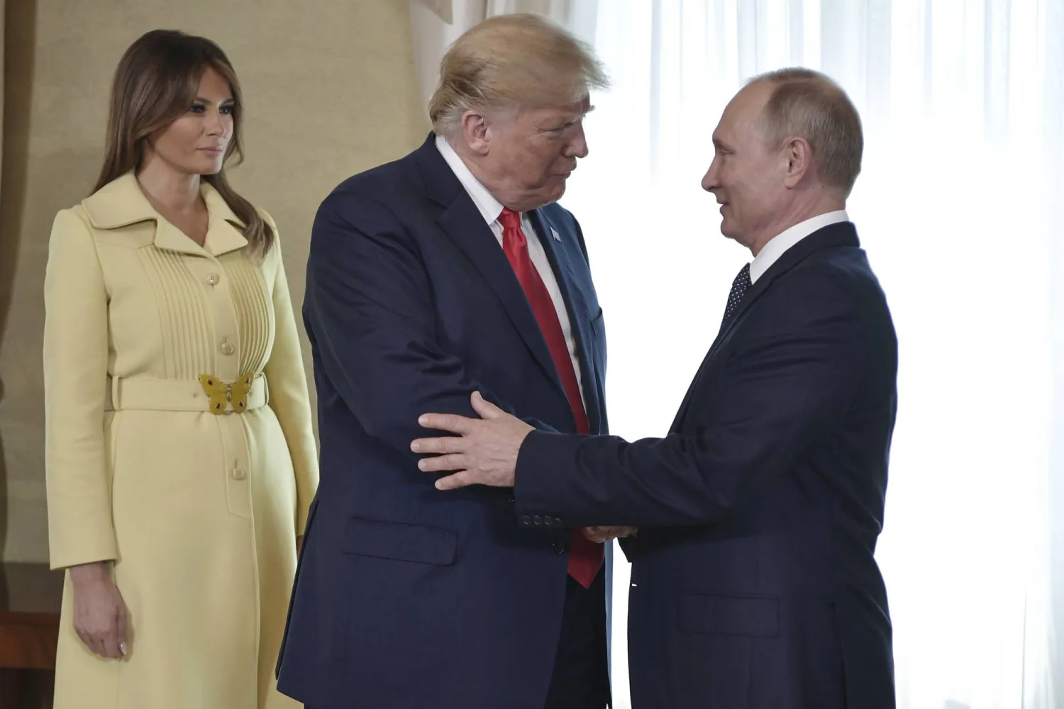 Trump Gives Putin 'Peace Letter' from Wife Melania