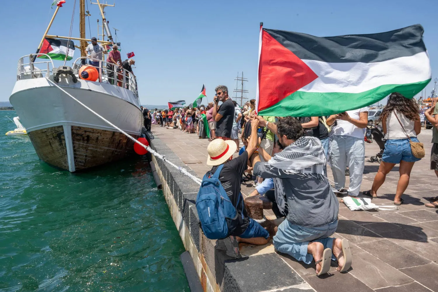 Largest Flotilla for Gaza Hopes to Pressure Israel to End Blockade